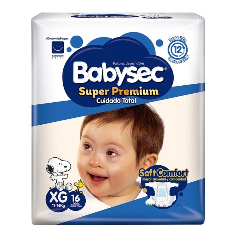 Babysec Super Premium XG 16 Unidades – Sam Ver